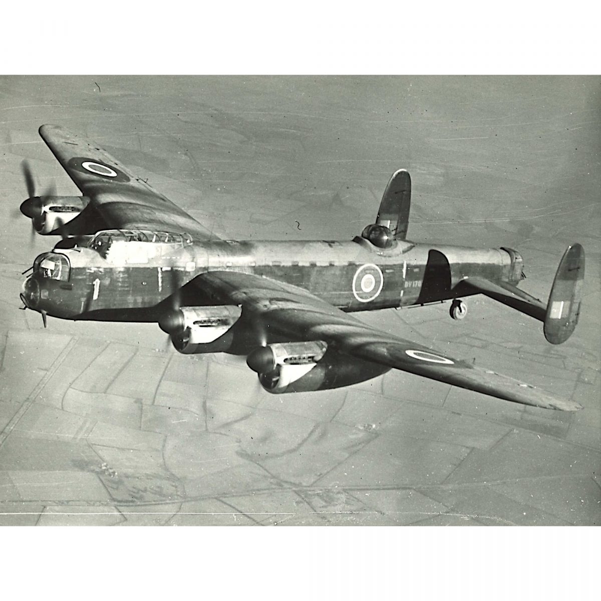 RAF Avro Lancaster Bomber Mk III / Mk VI DV170 Rolls Royce original ...