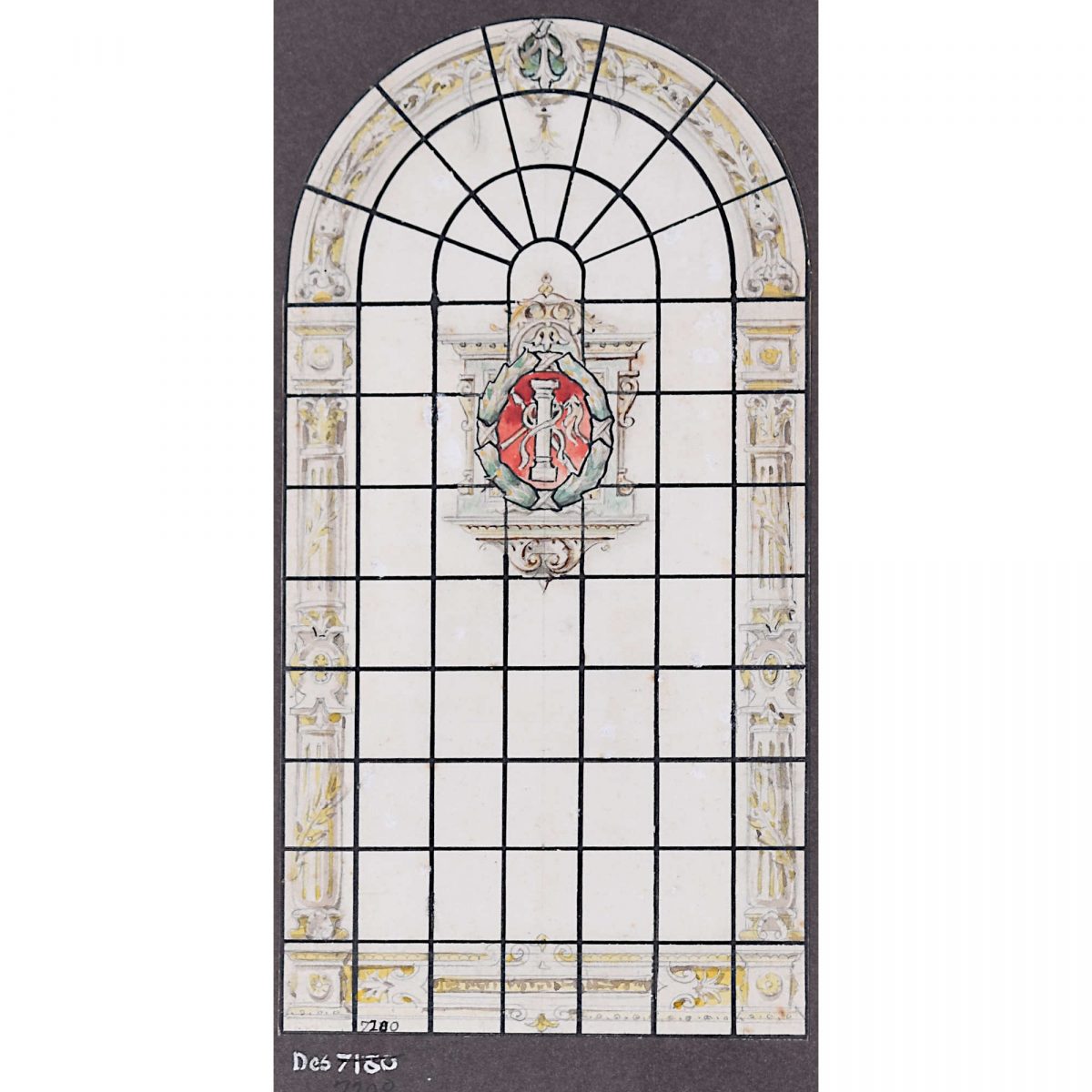 Florence Camm Stained Glass Passion Window Design - Manning Fine Art