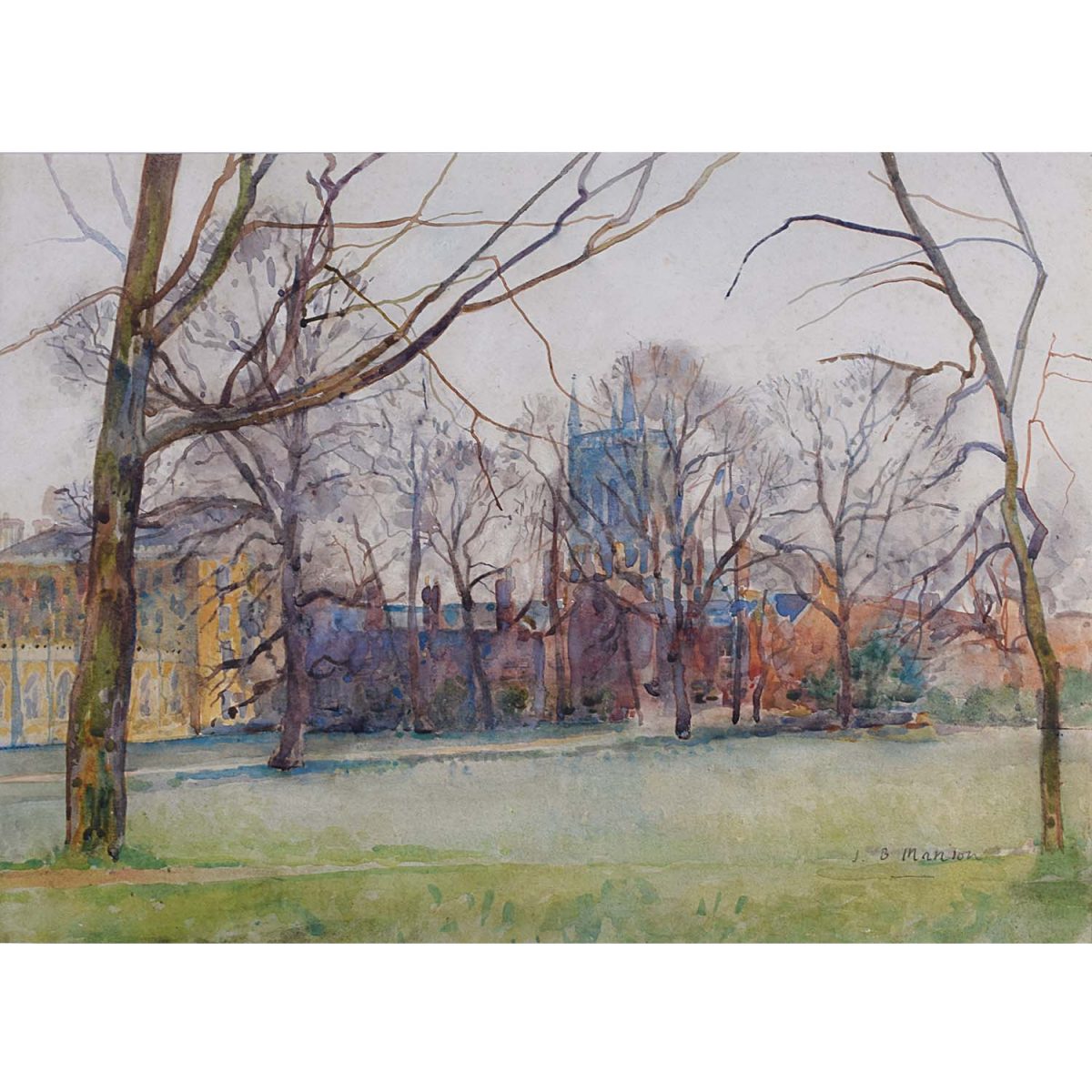 Mabel Oliver Rae Bridge of Sighs St John's College Cambridge c. 1920 ...