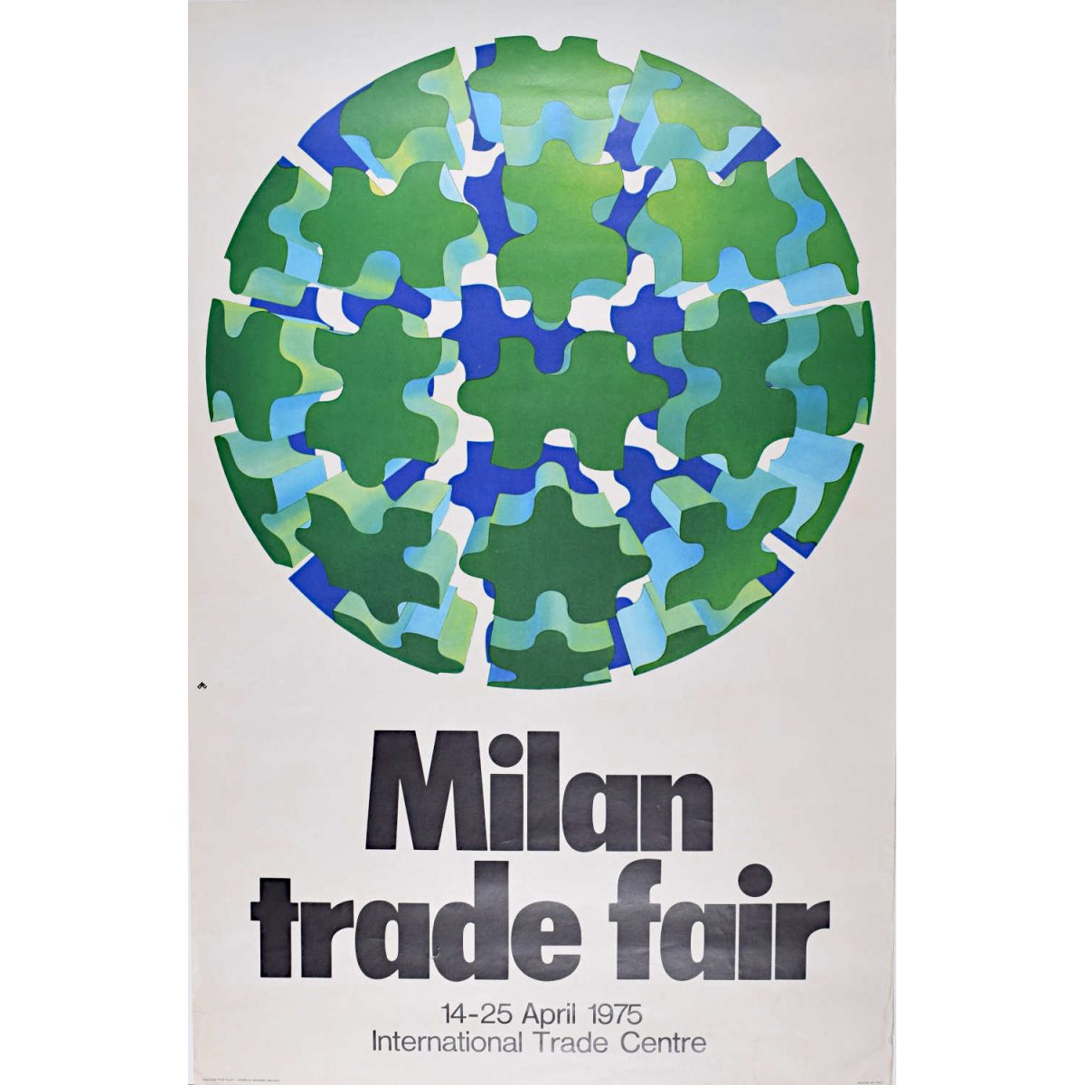 Poster for Milan Trade Fair 1975 - Manning Fine Art