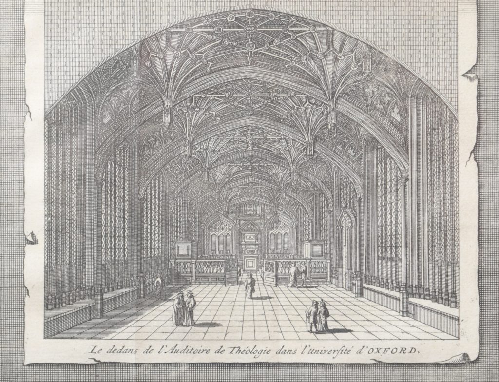 University of Oxford Divinity School by Pieter van der Aa after David ...