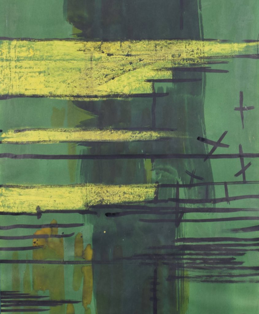 John Piper Cartoon for Coventry Cathedral Stained Glass Window