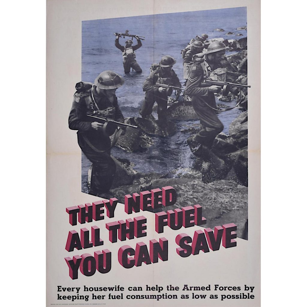 World War 2 D-Day 'They Need All the Fuel You Can Save' poster by ...
