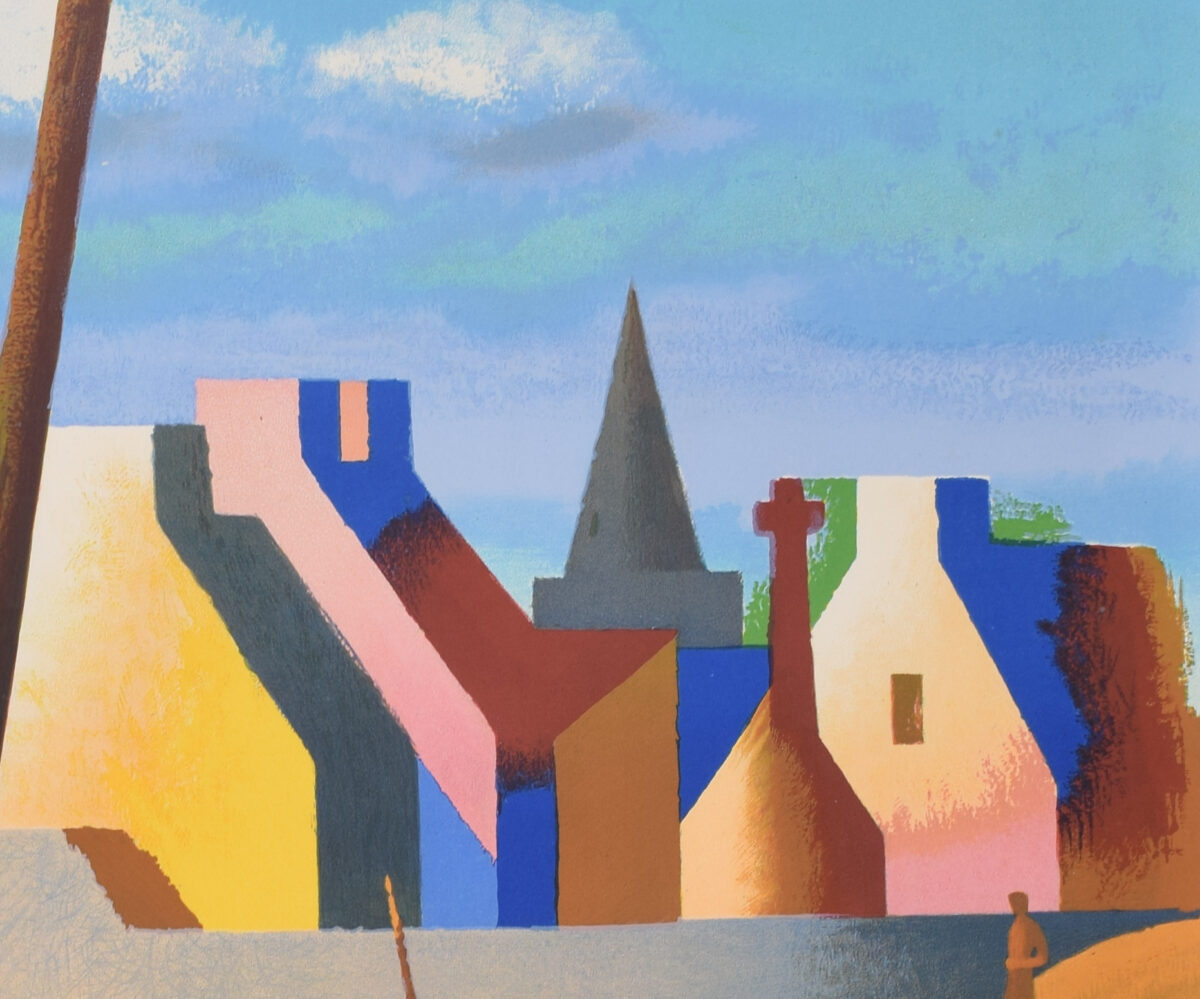 Go by Train to Brittany original vintage 1956 Nathan poster - Manning ...