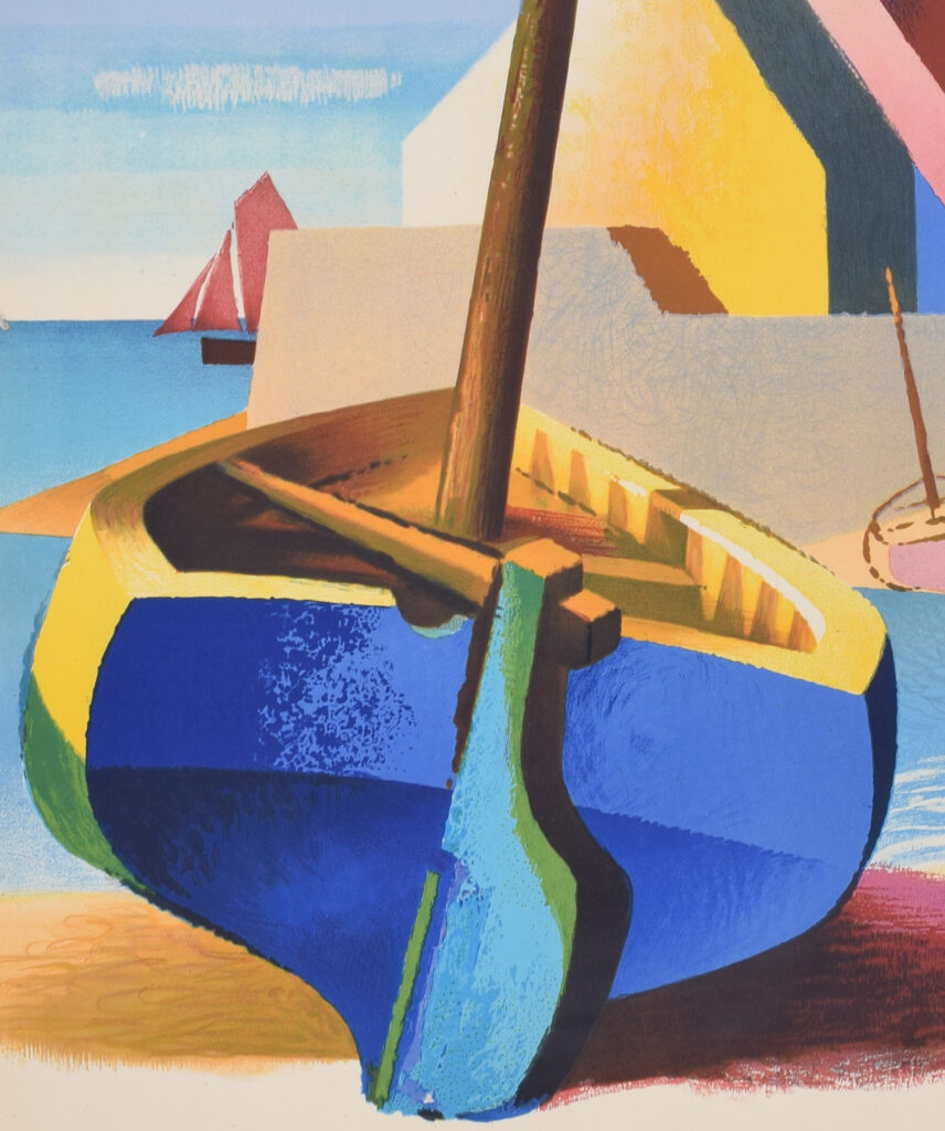 Go by Train to Brittany original vintage 1956 Nathan poster - Manning ...