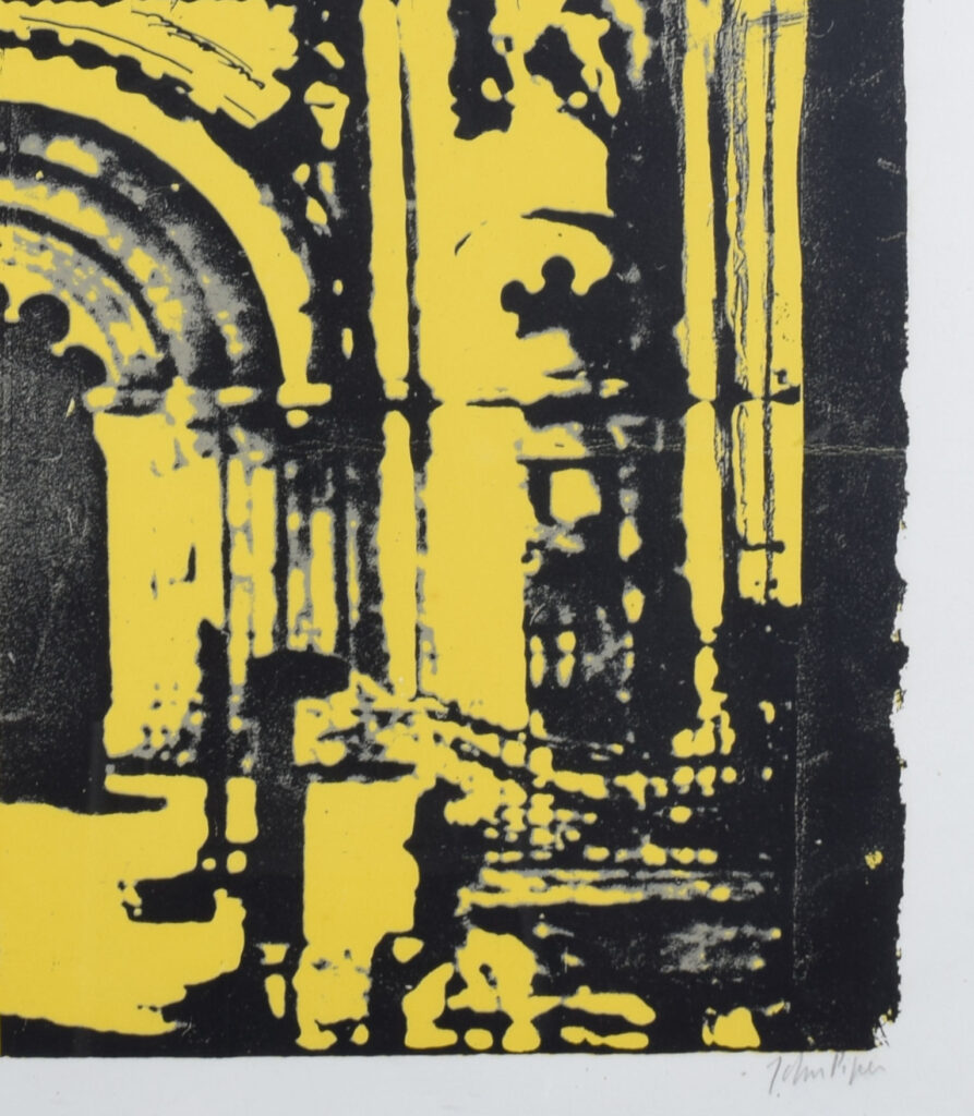 Le Petit Palais, screenprint by John Piper - Manning Fine Art