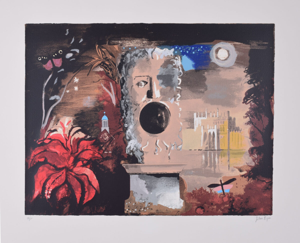 Façade lithograph by John Piper Modern British Art William Walton Eaton ...