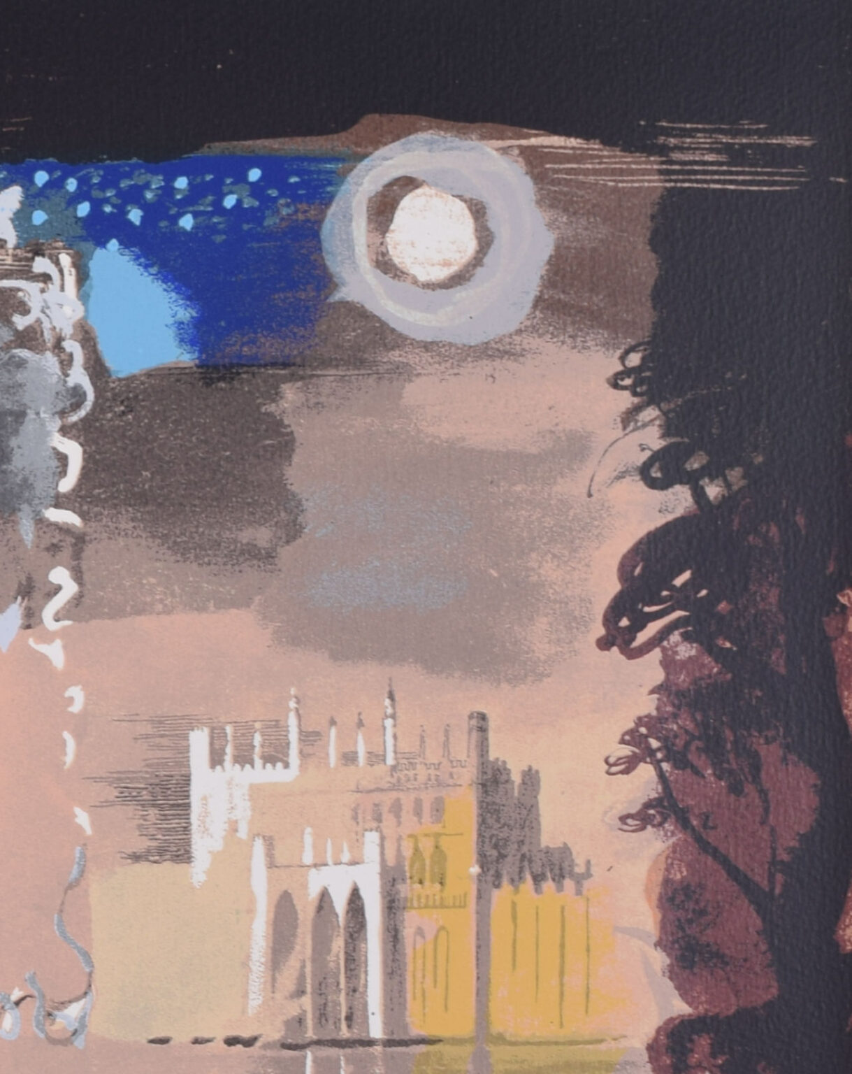 Façade lithograph by John Piper Modern British Art William Walton Eaton ...