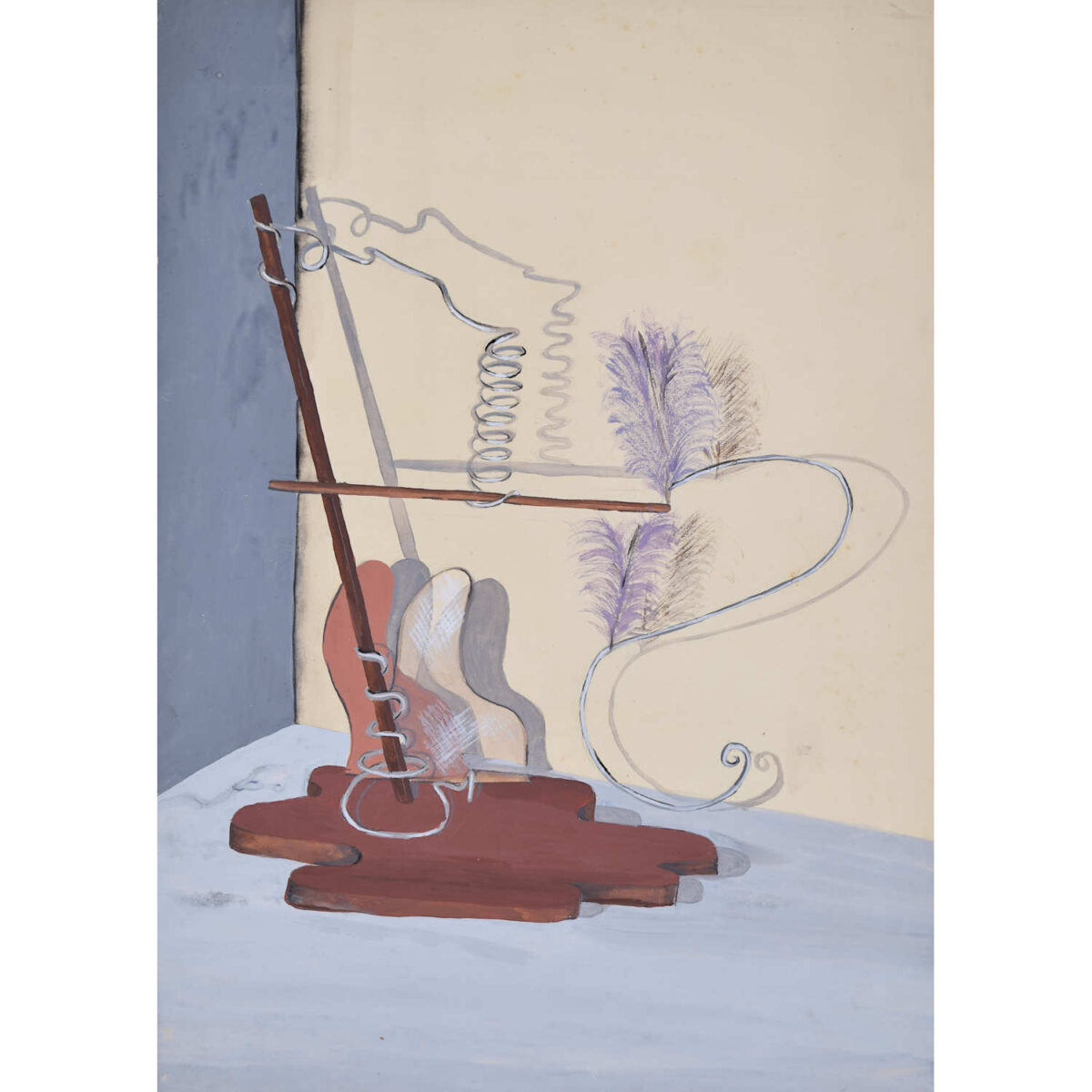 Found Objects, surrealist composition c.1940 - Manning Fine Art